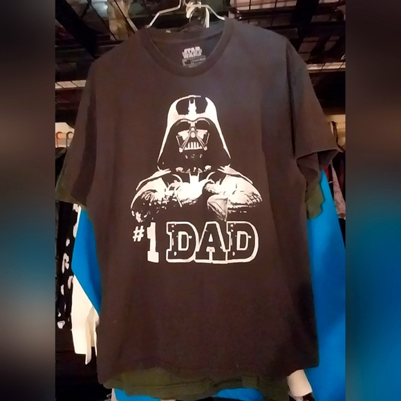 Star Wars | Shirts | Star Wars Mens Black Darth Vader Dad Tshirt | Poshmark